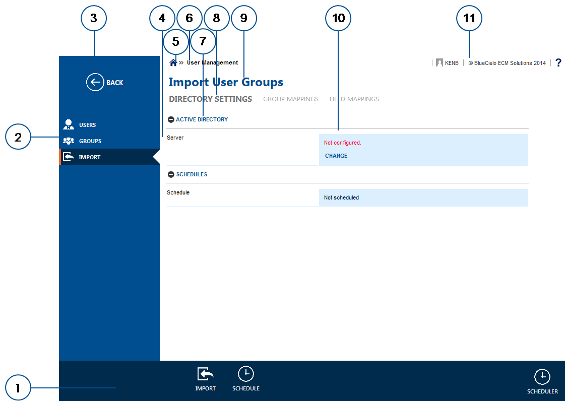 Open Accruent Meridian Administration Console
