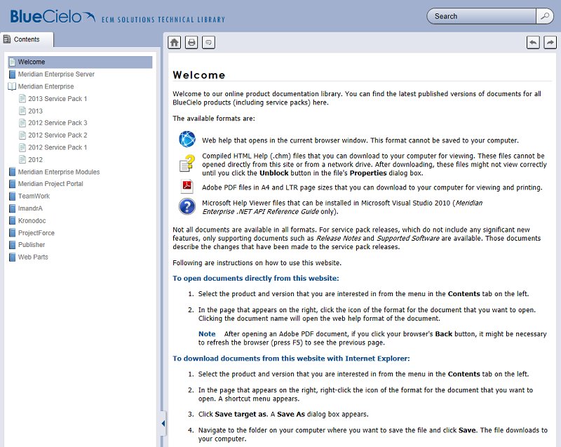 How to configure web-based online help